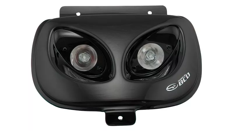 BCD Headlight Mask Double Optic - Scooter Spares And Tuning Parts