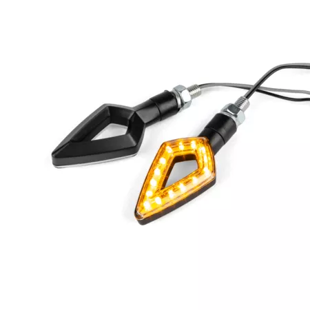 LED Indicators Arrow Black / White - MAXI SCOOT